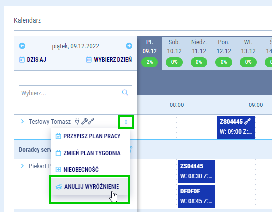 Kalendarz serwisu [Centrum Pomocy SVCloud]