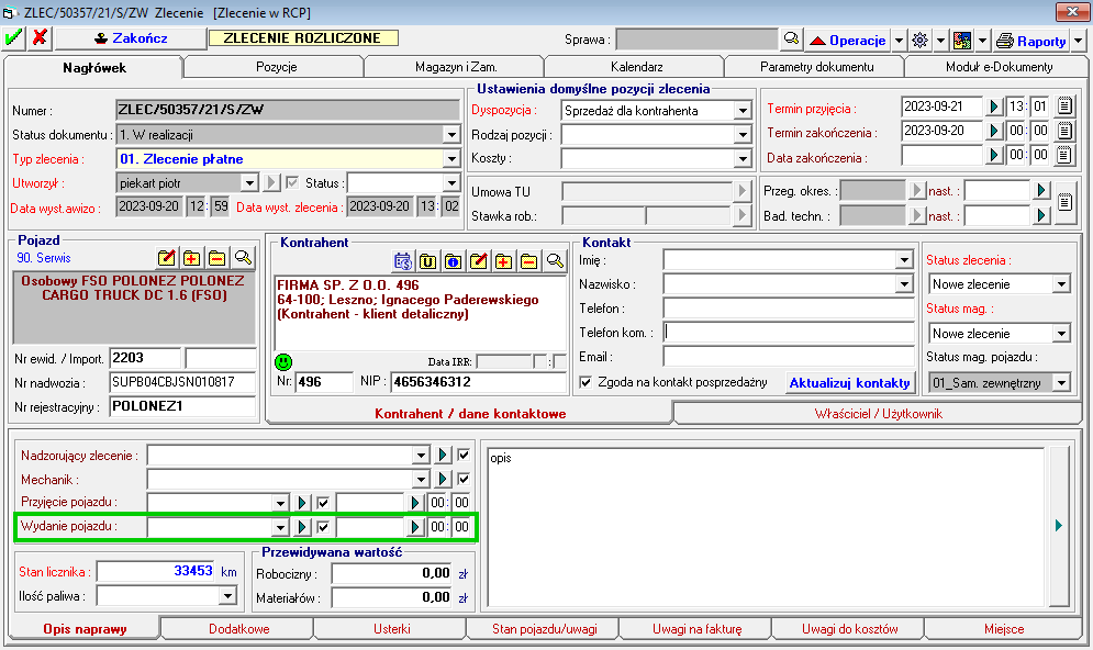 Sprzęg z DMS AutoStacja [Centrum Pomocy SVCloud]