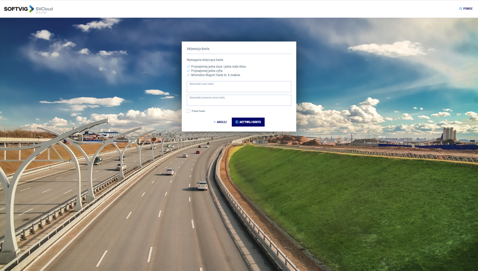Logowanie do platformy SVCloud [Centrum Pomocy SVCloud]